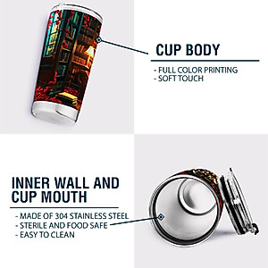 Bad Bananas Gifts for Book Lovers - 20oz Stainless Steel Tumbler - My Weekend is All Booked - Petals - Bookish Gifts for Women