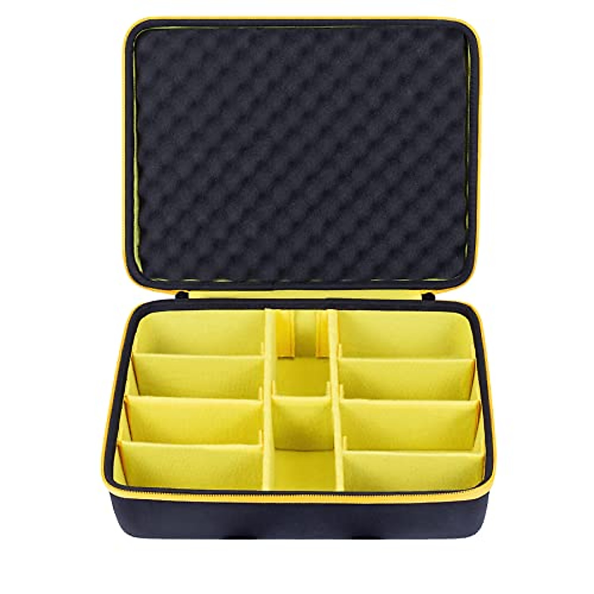 Khanka Hard Battery Storage Box Holder Carrying Case Replacement for Dewalt 8v/12v/18v/20v/60v Max XR Battery and Charger - Holds 20V 60V 2.0/3.0/4.0/5.0/6.0/9.0-Ah Battery, Charger (Case Only)