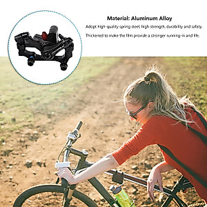 Garneck Bicycle Disc Brake MTB Road Line Pulling Hydraulic Disc Brake Calipers Front Rear Disc Brake for MTB Mountain Road Bike