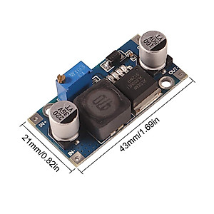 AITRIP 10 Pack XL6009 DC-DC Buck Boost Voltage Converter Power Module 4A 400KHz Adjustable Switch Module 3.8-30V to 1.25-35V Power Supply