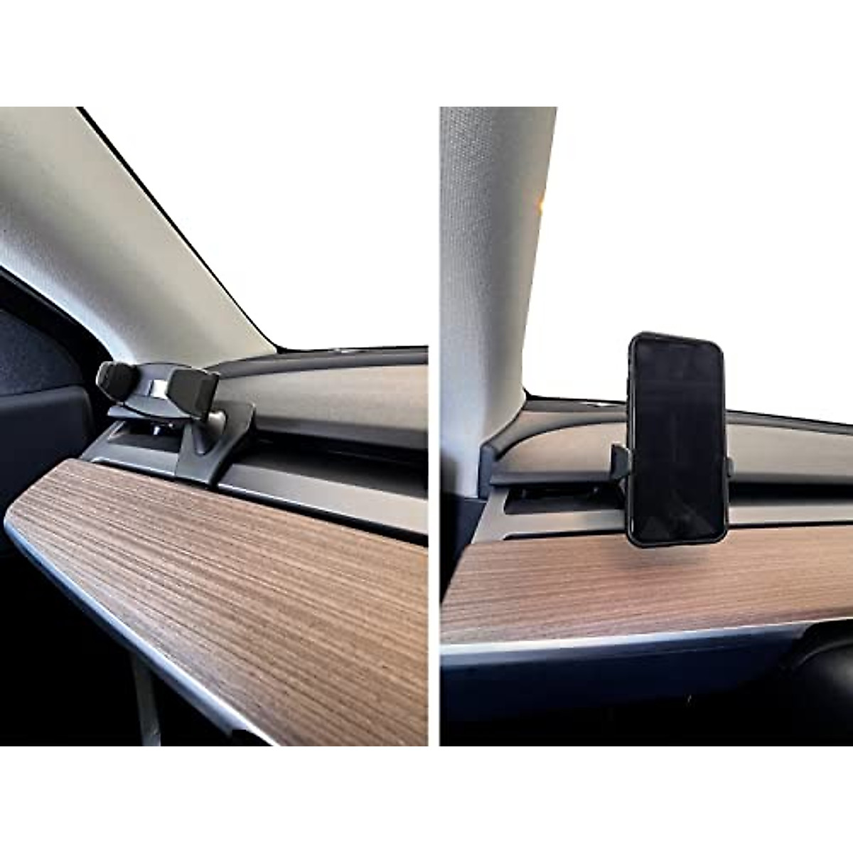 LycoGear Custom Fit Tesla 3/Y Smartphone Holder Air Vent Mount for All iPhone 14 13 Max Pro Plus Series/Galaxy S23 S22 S21 Ultra & All Other Android Phone for Tesla Model 3 III & Model Y (2016-2023)