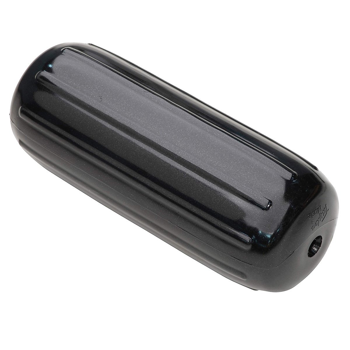 Taylor Made Products 71032 Big B Inflatable Vinyl Boat Fender with Center Rope Tube 10 inch x 26 inch, Black
