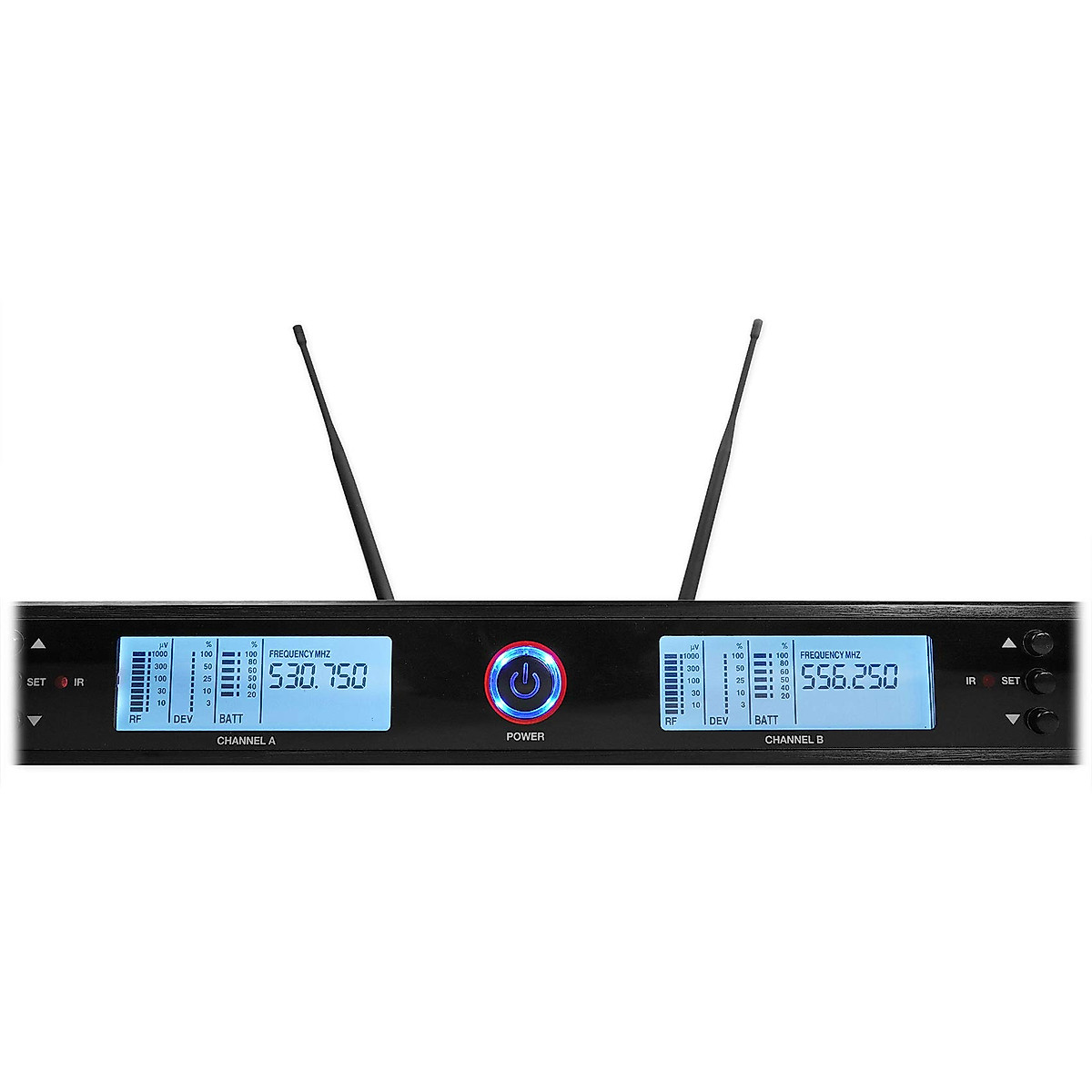 RockvilIe RWM3300UA Dual Handheld Microphones for Church Sound Systems