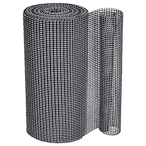 Smart Design Classic Grip Shelf Liner For Home Organization- Non Adhesive/Slip, Easy Clean - Perfect for Desk, Shelves, Kitchen, Bathroom, Cabinet Protection -Graphite Gray​