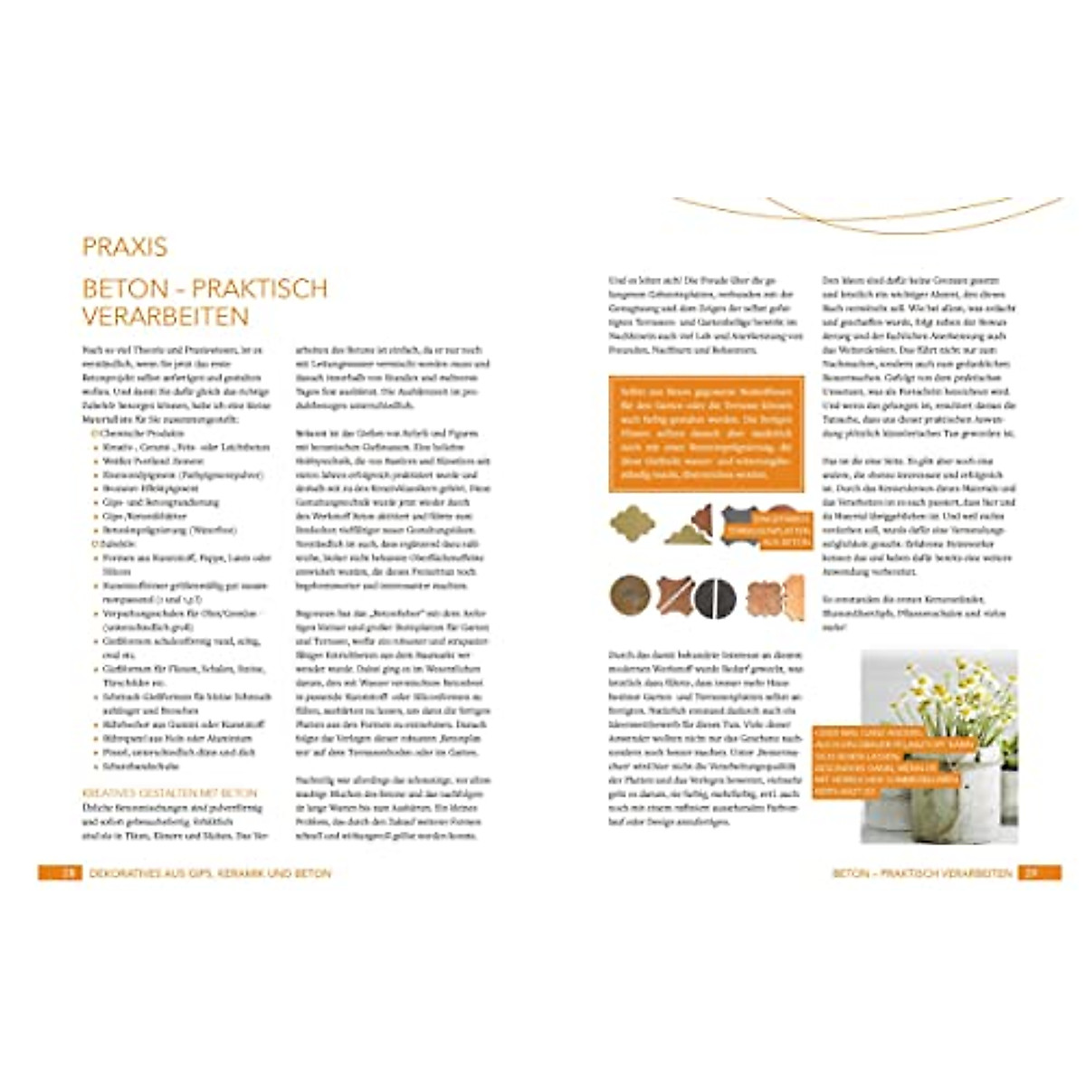 Werkstatt - Dekoratives aus Gips, Keramik und Beton: Das neue Standardwerk - kreative Gestaltungsideen, gegossen, geformt und modelliert