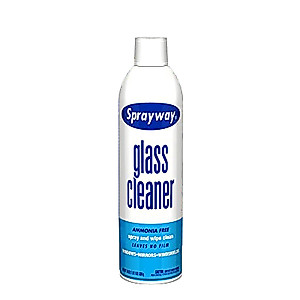 Sprayway Ammonia-Free Glass Cleaner, Foaming Action - Streakless Shine, 1 Count (New & old versions are shipped randomly)
