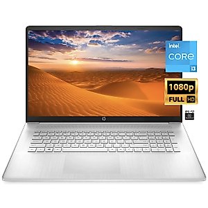 HP 2022 Pavilion 17.3" FHD IPS Laptop Computer, Intel Dual Core i3-1115G4 (Upto 4.1GHz, Beats i5-1030G7), 8GB RAM, 256GB PCIe SSD,UHD Graphics, Bluetooth, HDMI,WiFi, Webcam, Windows 11+HubxcelCables