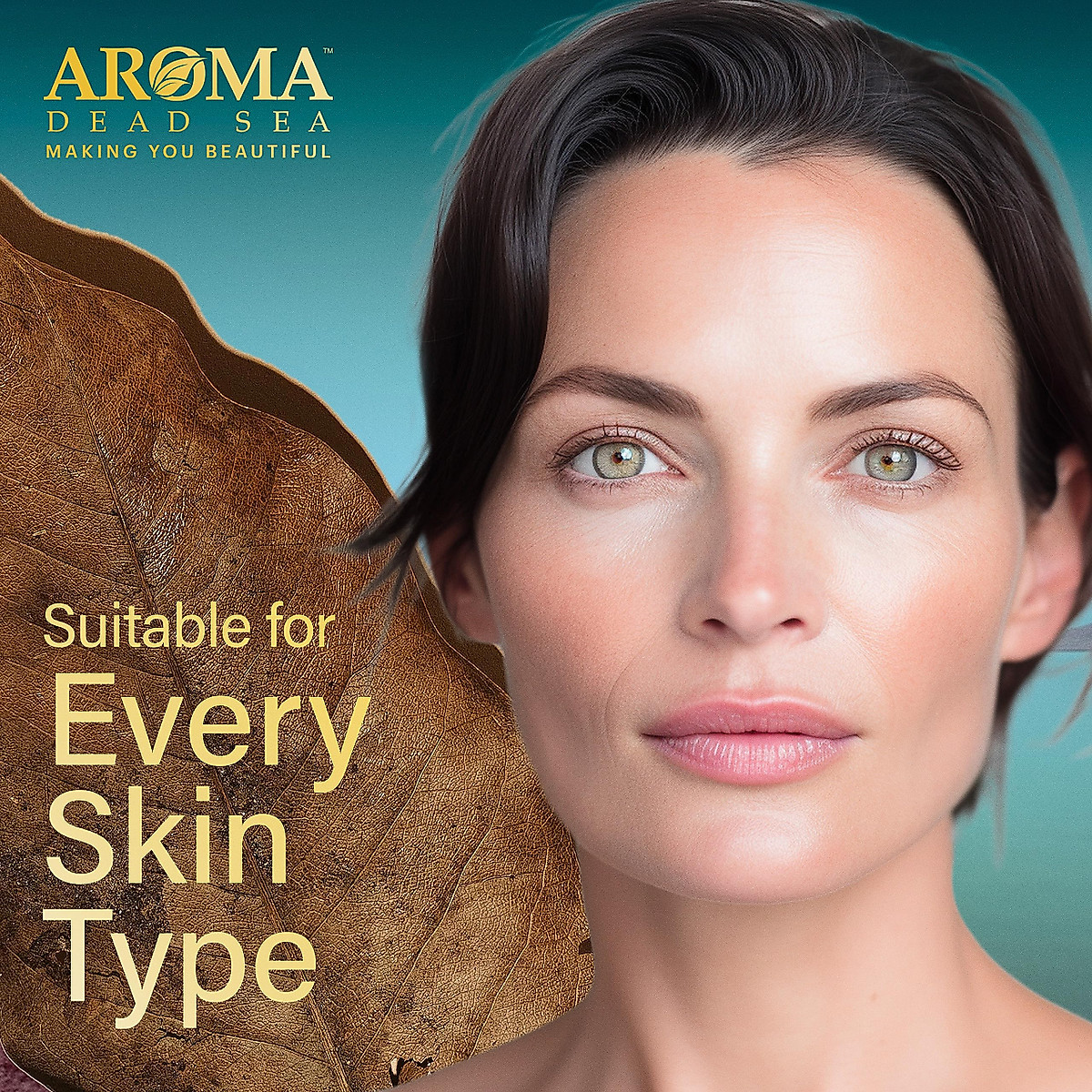 Aroma Dead Sea Collagen Cream - Anti Aging Day & Night Moisturizer, 100ml