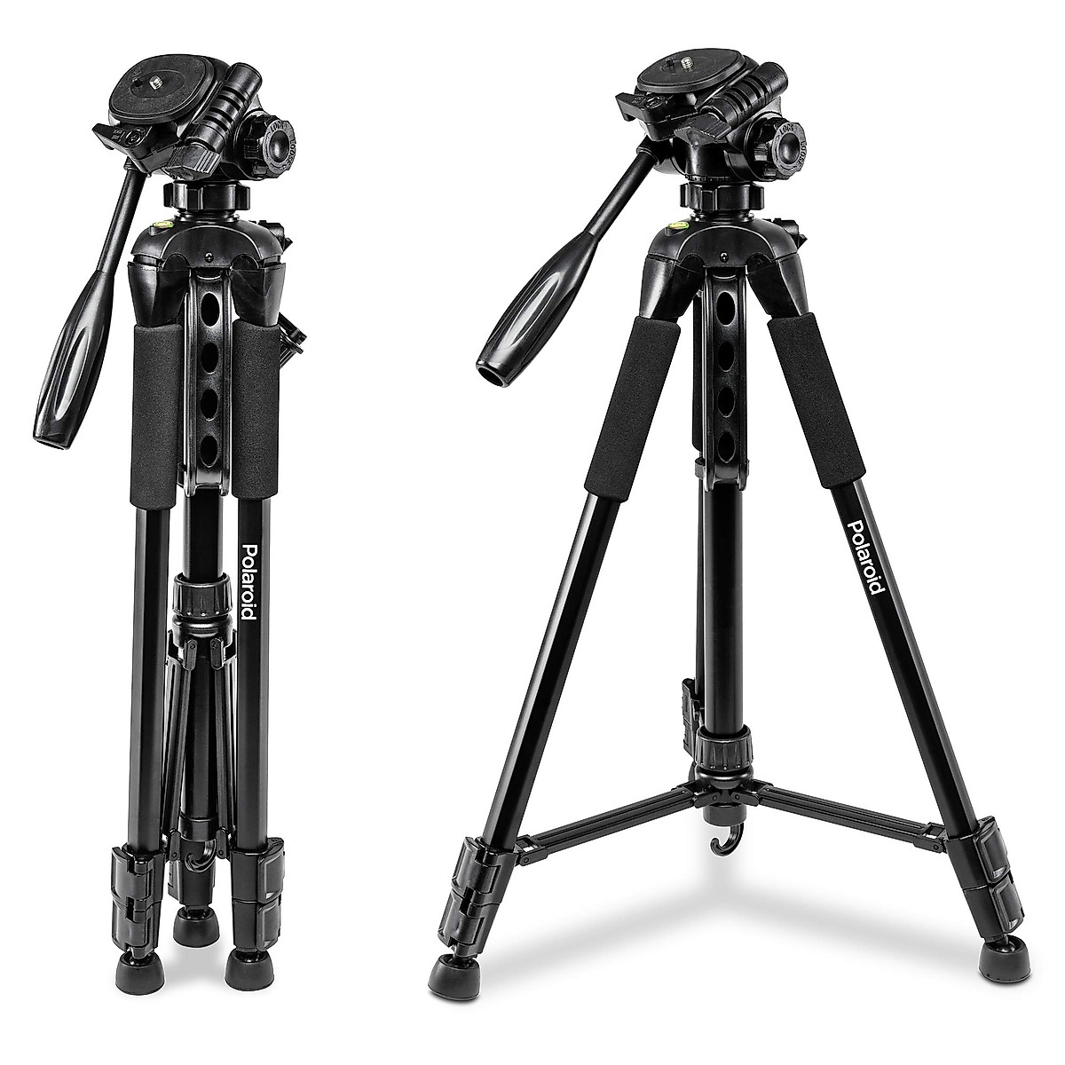 Polaroid 57-Inch Photo/Video Tripod with Deluxe Tripod Carrying Case for Digital Cameras and Camcorders