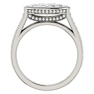 JEWELERYN 3 CT Marquise Colorless Moissanite Engagement Ring Set for Women/Her,Wedding Bridal Ring Set, Eternity Sterling Silver Solid Diamond Solitaire Bezel Anniversary Promise Gift for Ring (6)