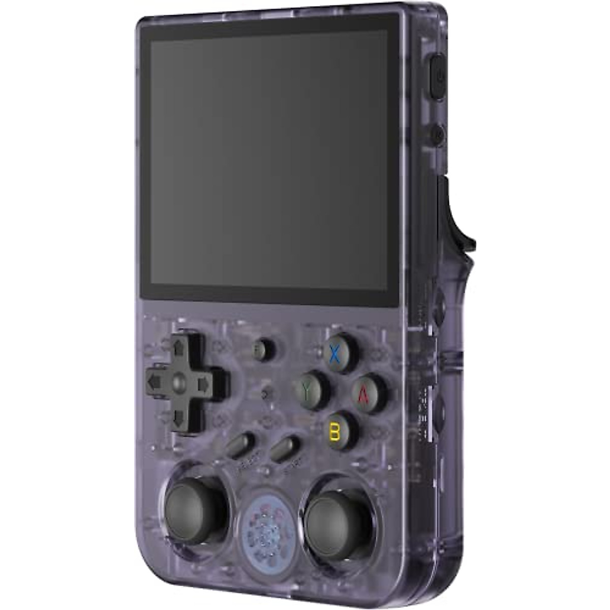 RG353V Retro Handheld Game Console - Dual OS Android 11 and Linux - 64Gb TF Card Pre-Installed with 4452 Games - Handheld Emulator 3.5 IPS Screen 3200 Mah Battery. Plug & Play Video Games (RG353V-Purple)