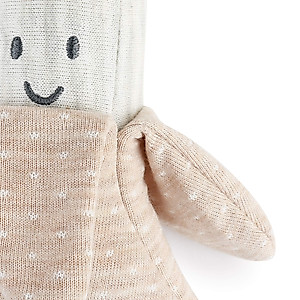 Farmer's Market Smiling Banana 6 inch Jersey Knit Children's Activity Rattle Toy