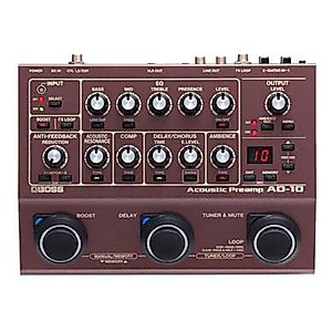 Boss AD-10 Acoustic Guitar Processor Pedal
