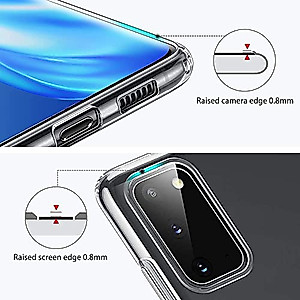 MILEGAO Samsung Galaxy A04 4G A045F A045M Case + 2PCS Screen Protector Tempered Glass, Ultra Thin Bumper Shockproof Soft TPU Silicone Cover Case for Samsung Galaxy A04 4G A045F A045M (6.5”)