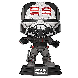 POP Star Wars: Clone Wars - Wrecker Funko Vinyl Figure (Bundled with Compatible Box Protector Case), Multicolor, 3.75 inches
