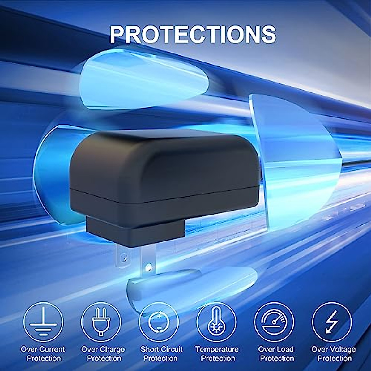 DONYOIE Charger for Wybot for Osprey 300 Pro HJ1103 WY008-3 WY0083 Rechargeable Pool Vacuum Cleaner Power Cord for Osprey300Pro AC Adapter UL Listed DC Adaptor Supply