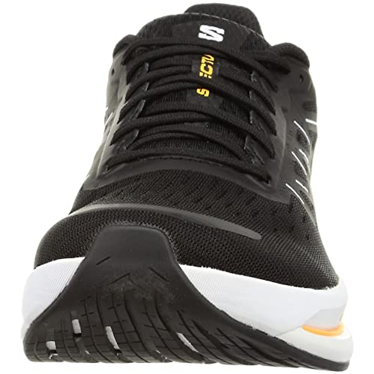 Salomon Spectur Running Shoes - Men's - Black/White/Blazing Orange, US 10.5 M