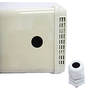 VENTECH Outdoor Weatherproof Heavy Duty Aluminum CCTV housing Security Surveillance Camera Housing Camera Mount Enclosure with Bracket