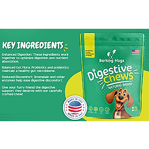 Barking Hugs Digestive Chews and Skin & Coat Chews