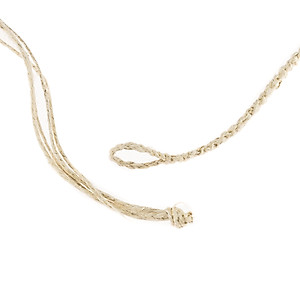 BlueRica Cowrie Shells Flower Pendant on Braided Hemp Cord Choker Necklace with Puka Shell Beads