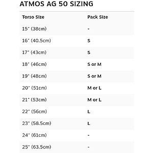 Osprey Atmos AG 50 Men's Backpacking Backpack, Black, Large/X-Large