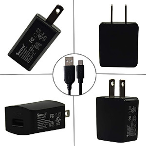 Charger Fit for Dragon Touch A1X Plus,V10,M10X,i8 pro,M7 8,E70 71 97,DT24 24 pro,DT40,KidzPad Y88X 10 Kids,Notepad K10,Y80,Y88X Pro Tablet PC with AC Power Supply Adapter Cord Chargering Cable