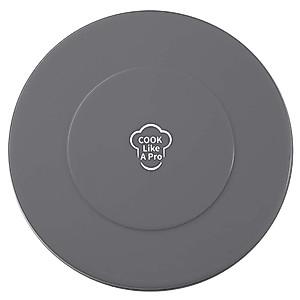 Silicone Lid Inner Pot Cover Accessories Compatible with Ninja Foodi Pressure Cooker and Air Fryer 6.5 Quart and 8 Quart, Grey,By SiCheer