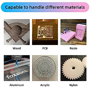 FoxAlien Masuter 4040 3-axis CNC Router Machine + 300W Spindle Upgrade Kit