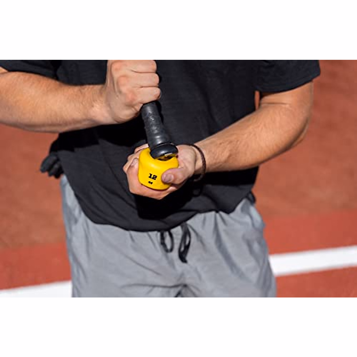 SKLZ Hitter's Handle Weighted Swing Knob 12oz for Baseball and Softball