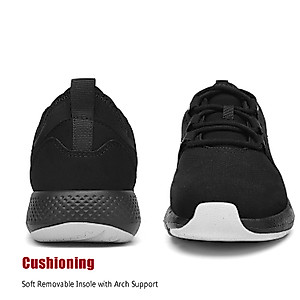 Waterproof Work Sneakers Men Zapatos de Trabajo para Hombres Non Slip Food Service Work Shoes Lightweight Kitchen Restaurant Nurse Chef Footwear Non Slip Anti Oil Black
