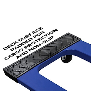 Olympia Tools Plastic Furniture Dolly for Moving with 2000 LB Capacity, 18 x 30 in, Fully Assembled (Two Packs)