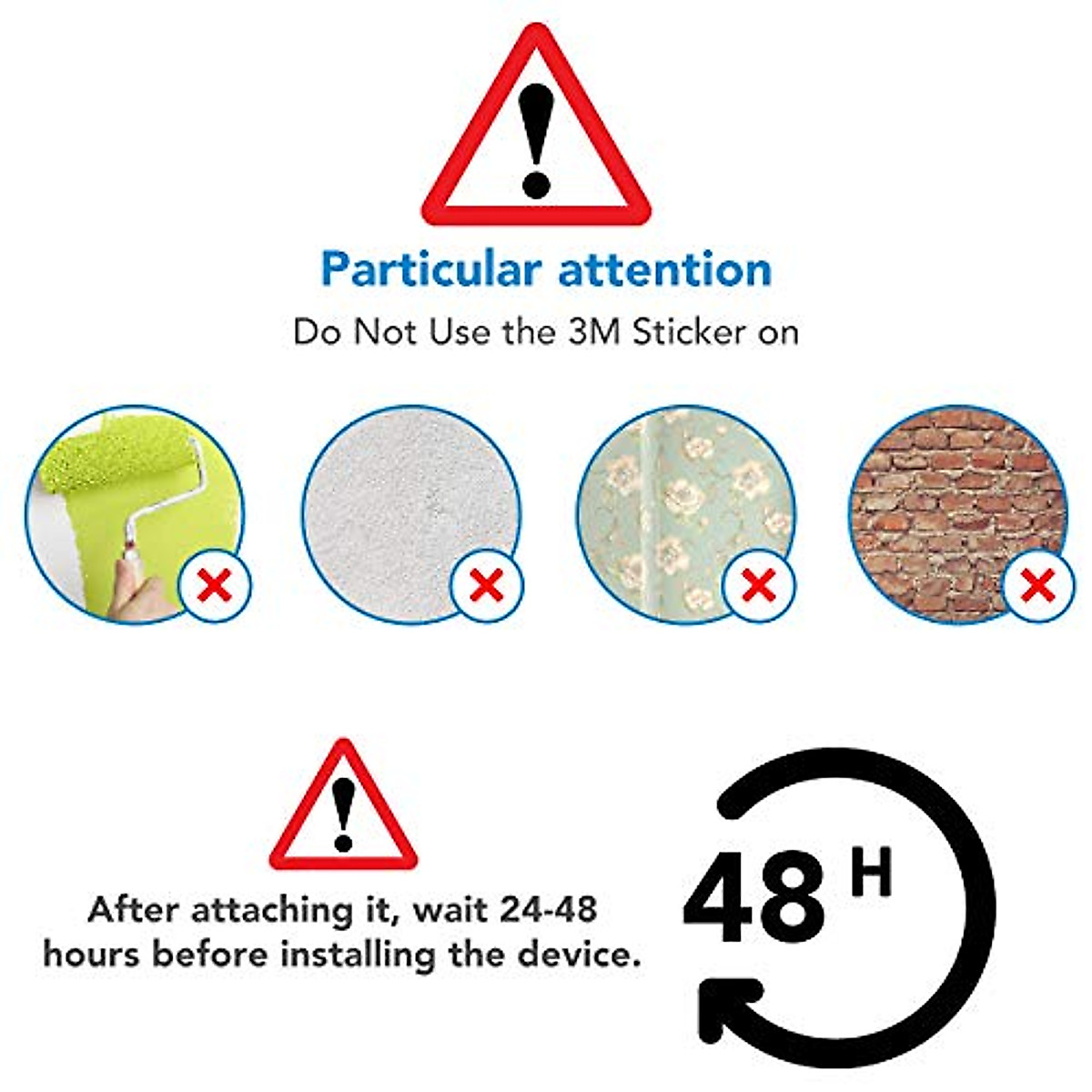 [3 Pack] KIWISMART Wall Mount Compatible with Ring Stick up Cam Wired/Battery and Ring Indoor Cam HD Securit Camera Metal Mount with 360 Degree Adjusable Mount (White)