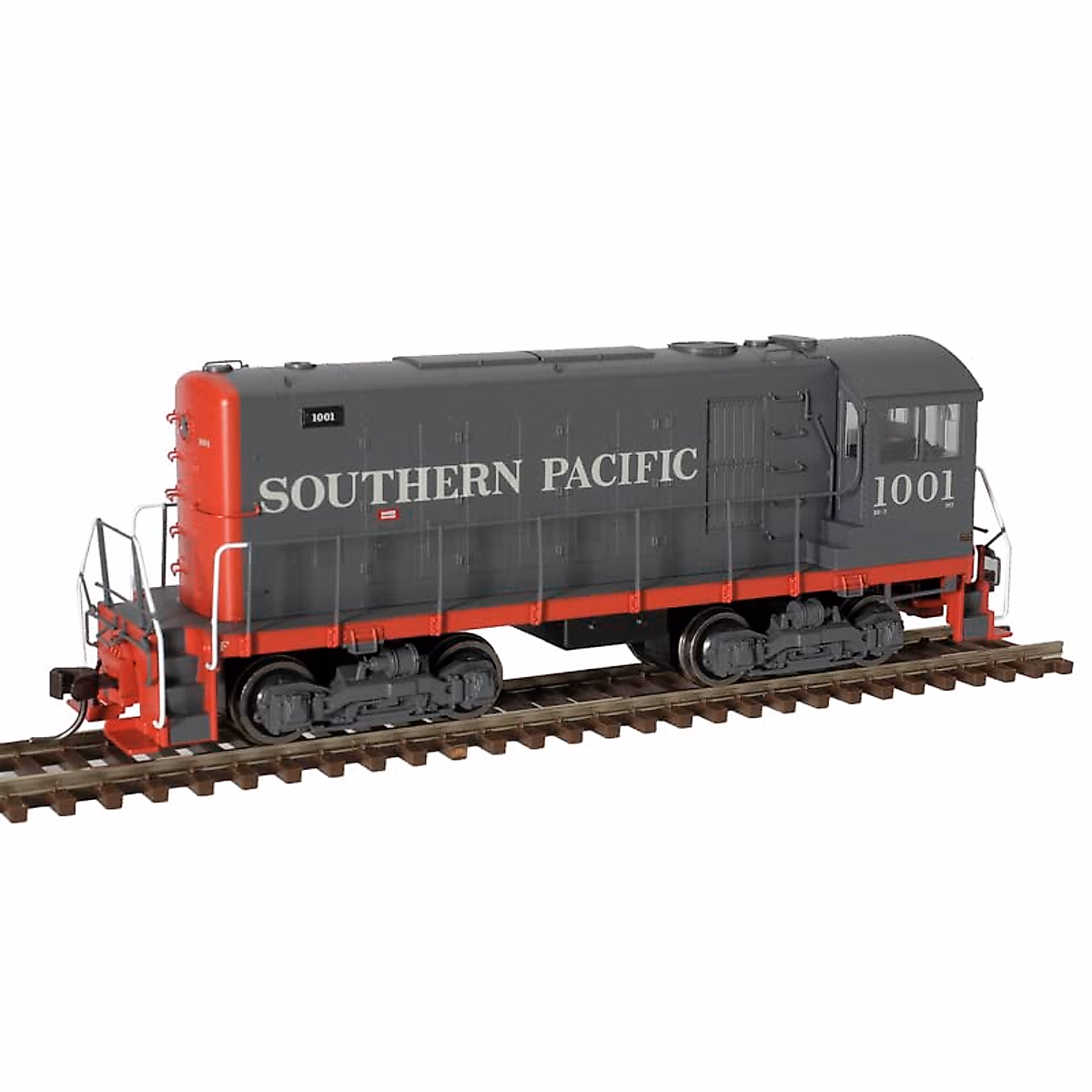 Atlas HO Scale Alco HH600/660 (Standard DC) Southern Pacific/SP (Gray/Red) #1001