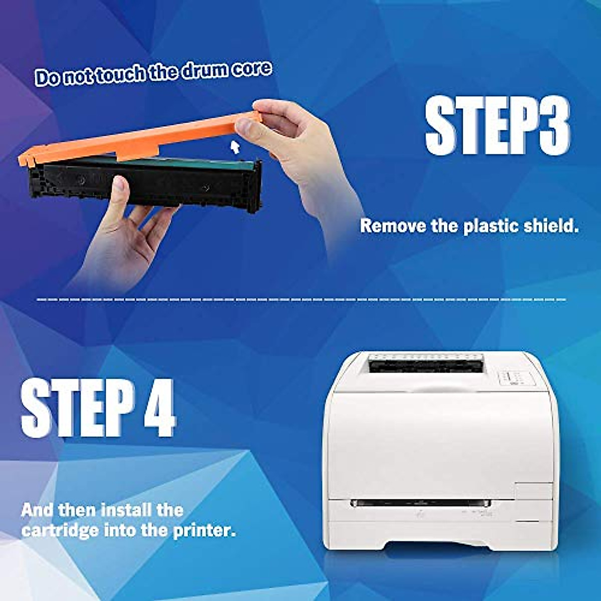 INK E-SALE Remanufactured Toner Cartridge Replacement for HP 128A CE320A CE321A CE322A CE323A Canon 116 Black Cyan Magenta Yellow Toner Set for HP LaserJet CP1525n CP1525nw CM1415fn CM1415fnw Printer