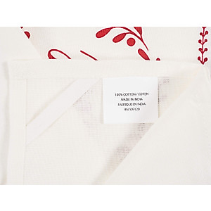 KAF Home Mixed Kitchen Holiday Dish Towel Set of 4, 100-Percent Cotton, 18 x 28-inch - Merry & Noel