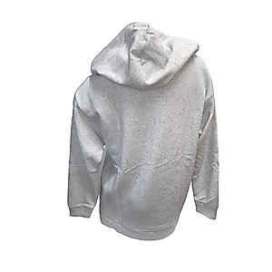 Victoria's Secret Pink Everyday Campus Pullover Sweatshirt Rhinestone Hoodie Color Gray Rainbow Shine Size X-Large New