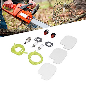 Fdit 530057925 Air Filter Fuel Line Kit, Air Filter Spark Plug Fuel Line Primer Bulb Replacement Kit for P3314 P3314WS P3314WSA