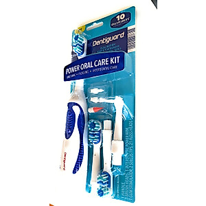 TBA Power Oral Care Kit, Blue Rotating Power Toothbrush