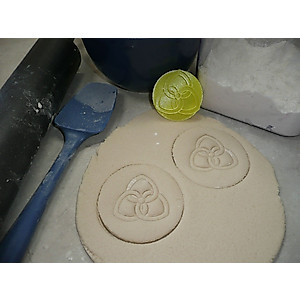 CELTIC KNOT ETERNITY SYMBOLS SET OF 5 COOKIE STAMP EMBOSSERS MADE IN USA PR1616 Multicolor