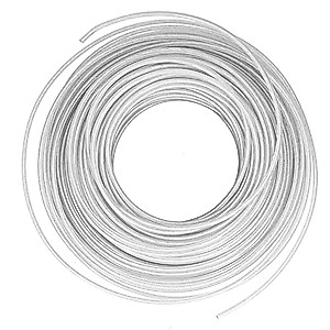 G Trimmer Line Rope Cord Flexible Steel Wire Garden Lawn Mower Accessory 3.0mmx30m G Trimmer Line for Family