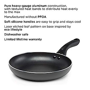 Ecolution EVBK-5120 Evolve Fry Pan, 8 Inch, Black