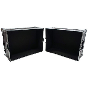 Harmony Audio Case HCLPHWE Rolling Flight Case Wheels & Handle 100 LP Vinyl Records