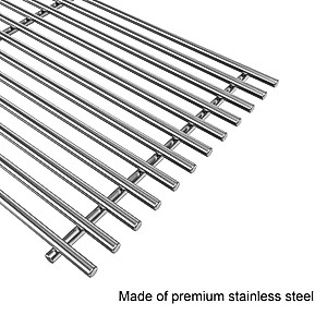 Grill Cooking Grates Replacement Parts for Charbroil Performance 4 Burner Gas Grill, 18 Inch Grill Grid for Char-broil 463376319 463376519 463375619 463376419 G470-0003-W1, G470-0002-W1,G321-0005-W1