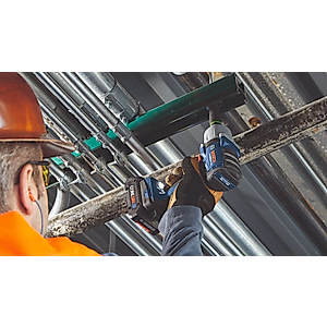 BOSCH GDS18V-330CN 18V Brushless Cordless Connected-Ready 1/2 In. Mid-Torque Impact Wrench with Friction Ring and Thru-Hole (Bare Tool)