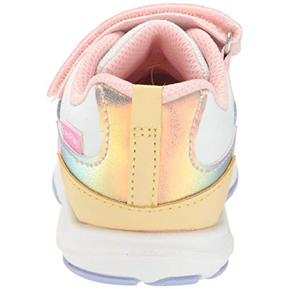 OshKosh B'Gosh Girls EverPlay Soley Sneaker, White Multi, 5 Toddler