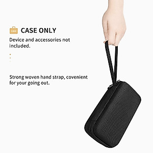 Yinke Hard Case for Marshall Emberton Bluetooth Speaker, Hard Organizer Portable Carry Cover Storage Bag (Emberton Black)