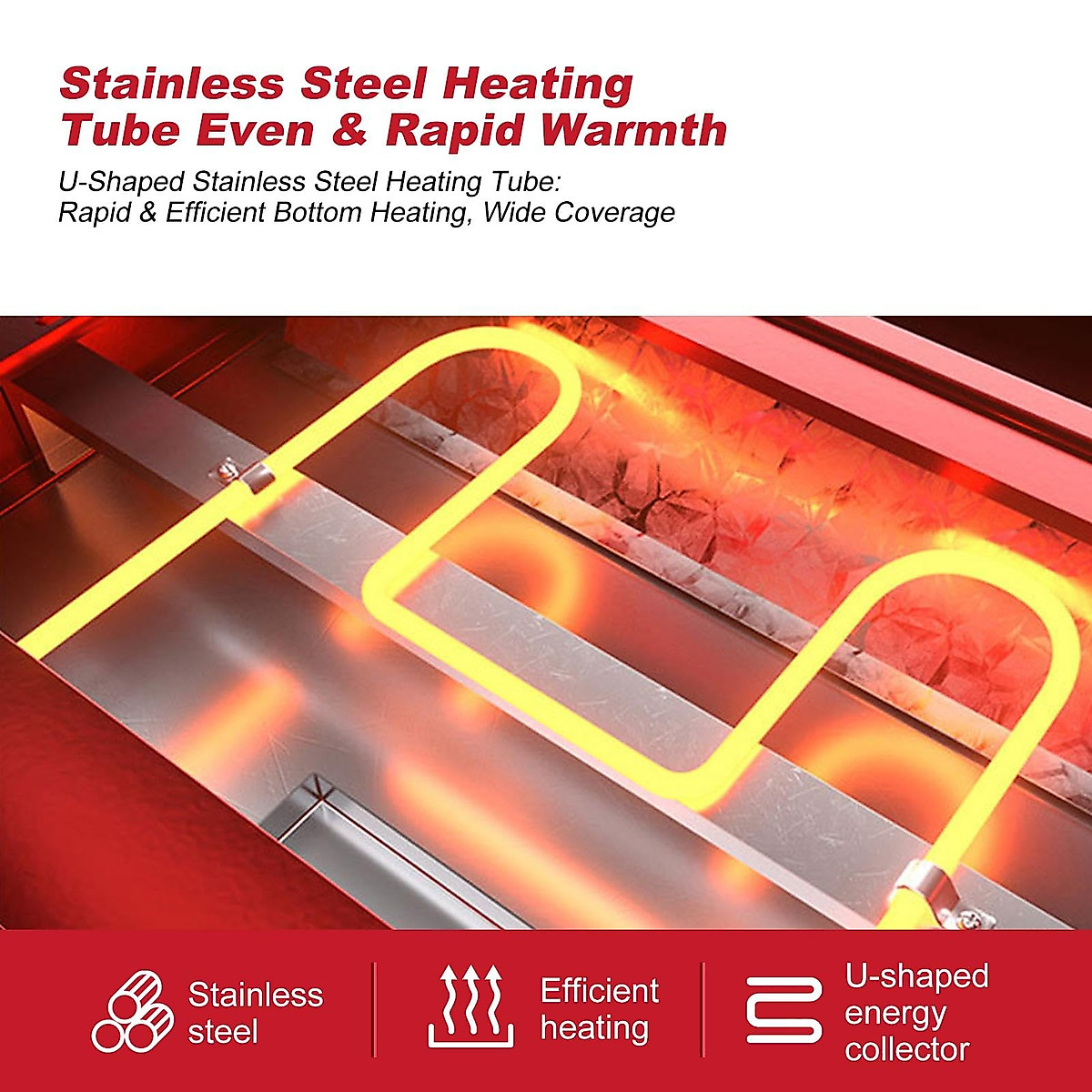 Pretzel Warmer Machine, 500w Commercial Food Warmer Display Pizza Warmer, 3-Tier Electric Countertop Food Warmer Stainless Steel Charcuterie Hot Warming Display, for Pizza, Pastries, Pies, Bread