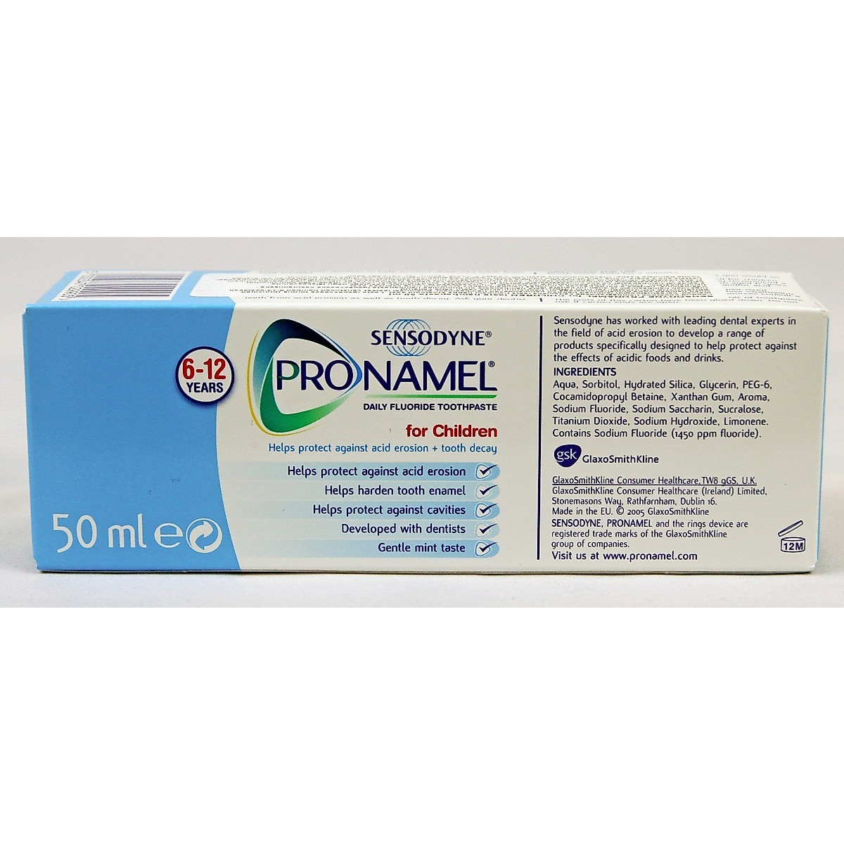 Sensodyne Pronamel Children Daily Fluoride Toothpaste [Pack of 5]
