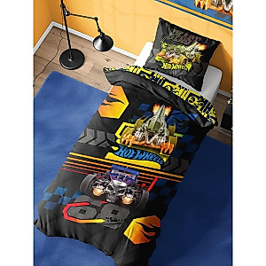 Hot Wheels Bone Shaker Single Duvet Cover and Pillowcase Set