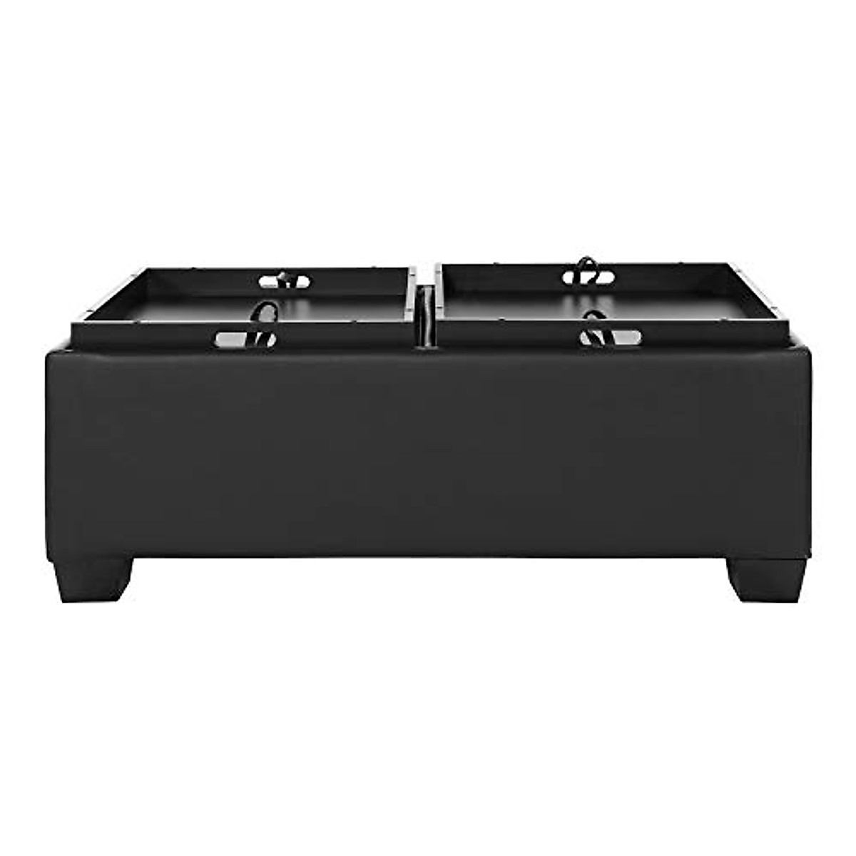 Lexicon Calero Storage Cocktail Ottoman, Espresso